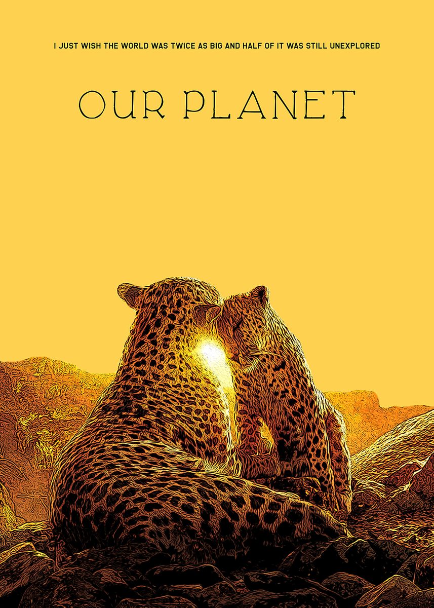 'Our Planet' Poster, picture, metal print, paint by Movue Posters ...
