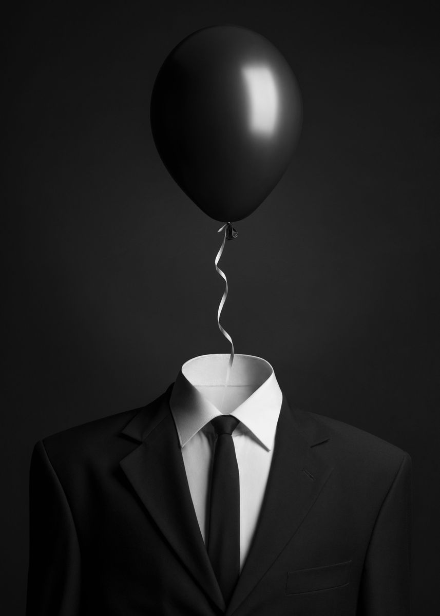 'Balloon Head' Poster by World Class Photos | Displate