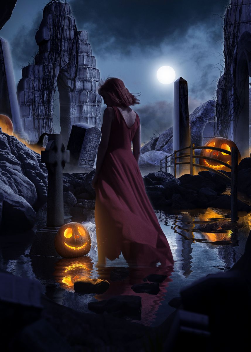 'THE LOST MAIDEN' Poster, picture, metal print, paint by Arijit Works ...