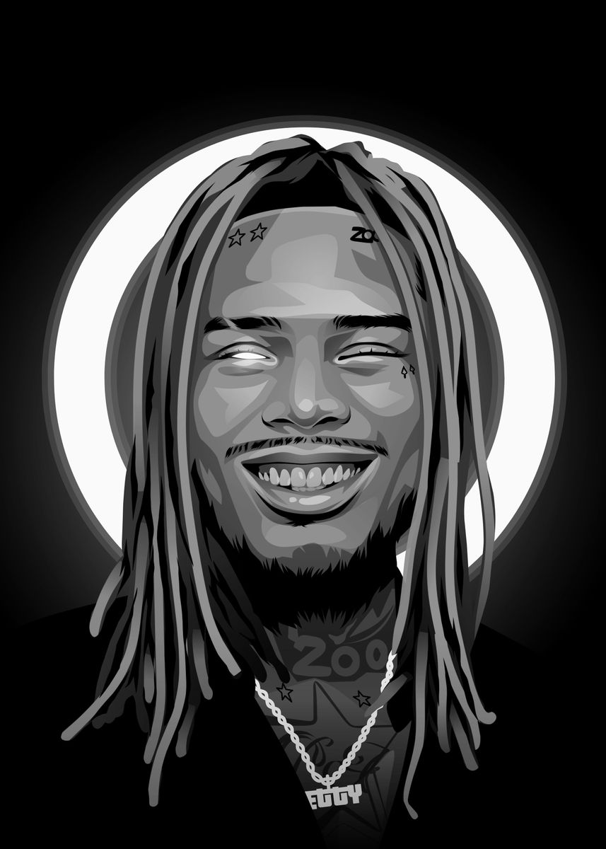 'Fetty wap' Poster, picture, metal print, paint by Tovu Yovi Darmawan ...