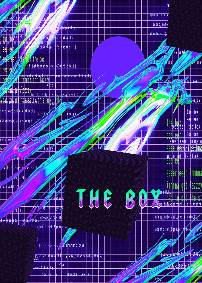 'The Box' Poster by ardit bytyqi | Displate