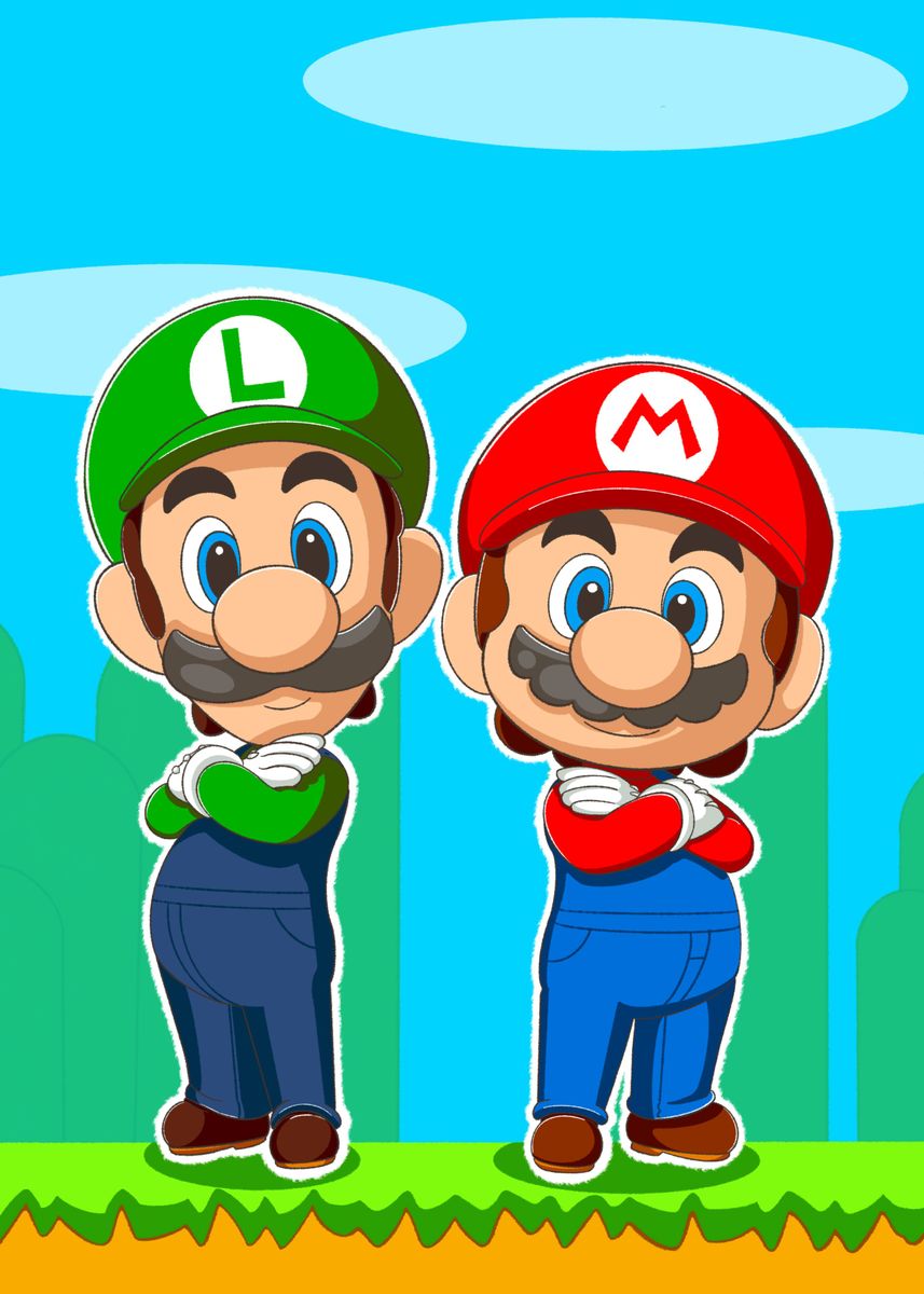 'Next Level' Poster, picture, metal print, paint by Svenja Klein | Displate