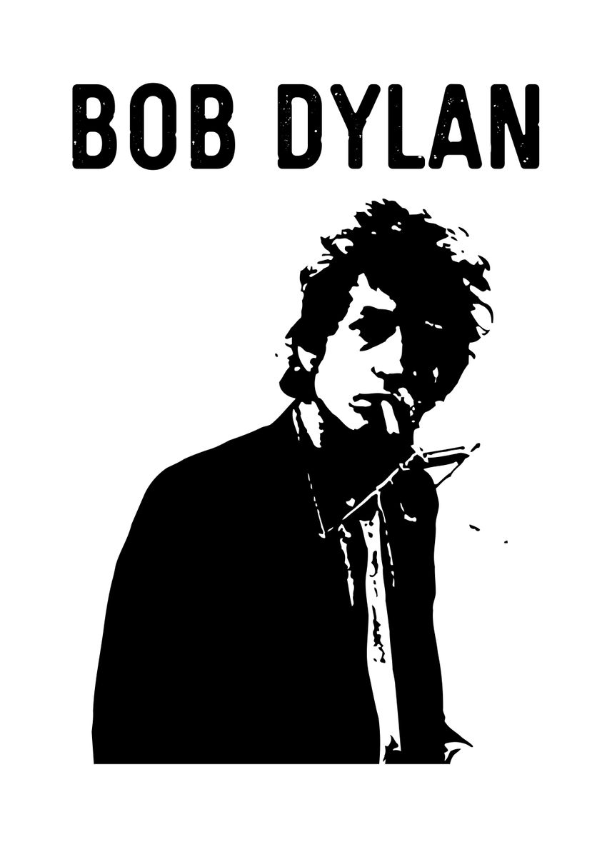 'Tribute to Bob Dylan III' Poster, picture, metal print, paint by ...
