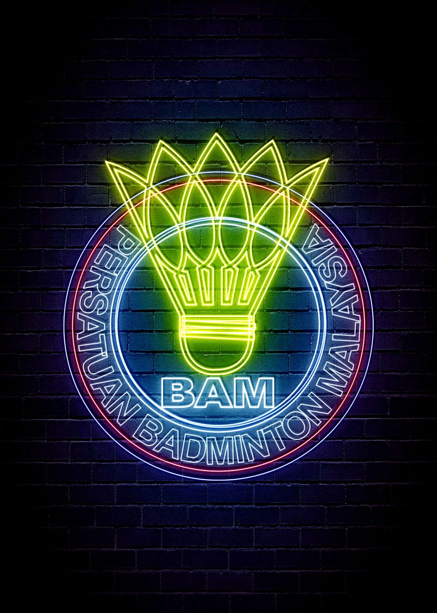 'persatuan badminton malays' Poster by shiner artist | Displate