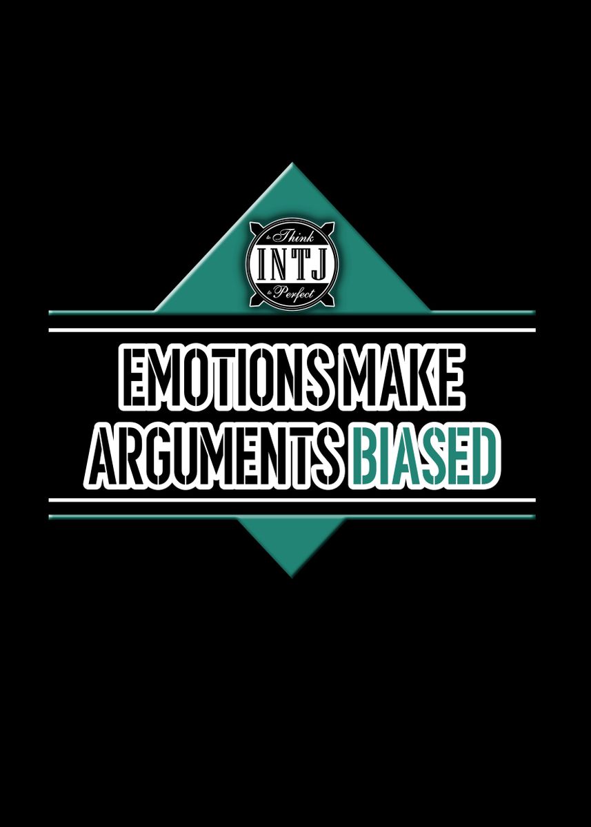 'INTJ MBTI quote' Poster, picture, metal print, paint by CiniArt | Displate