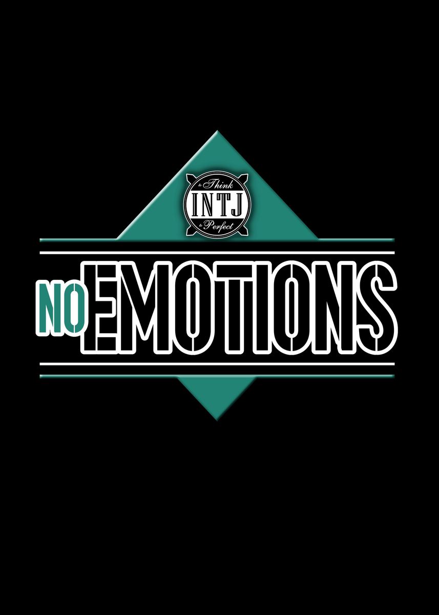 'INTJ MBTI quote' Poster, picture, metal print, paint by CiniArt | Displate