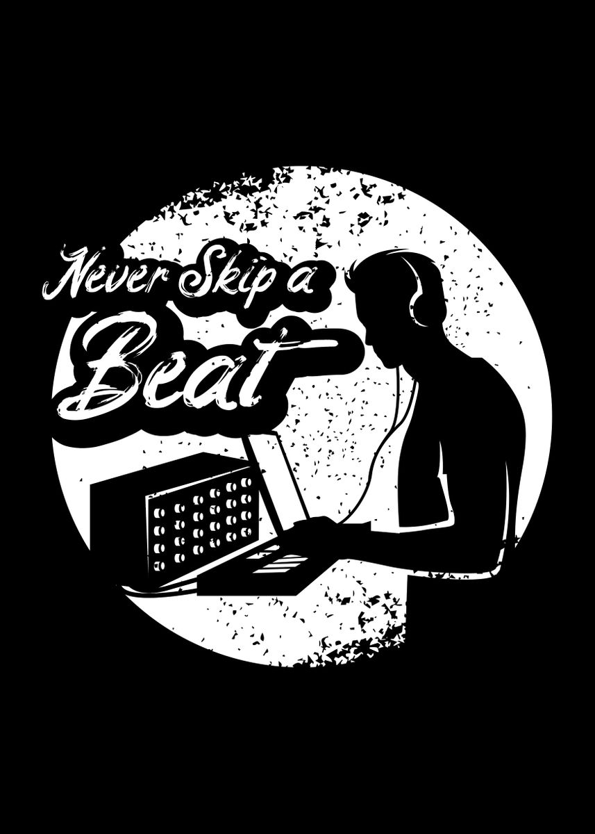 'Beat Maker Music Producer ' Poster, picture, metal print, paint by ...