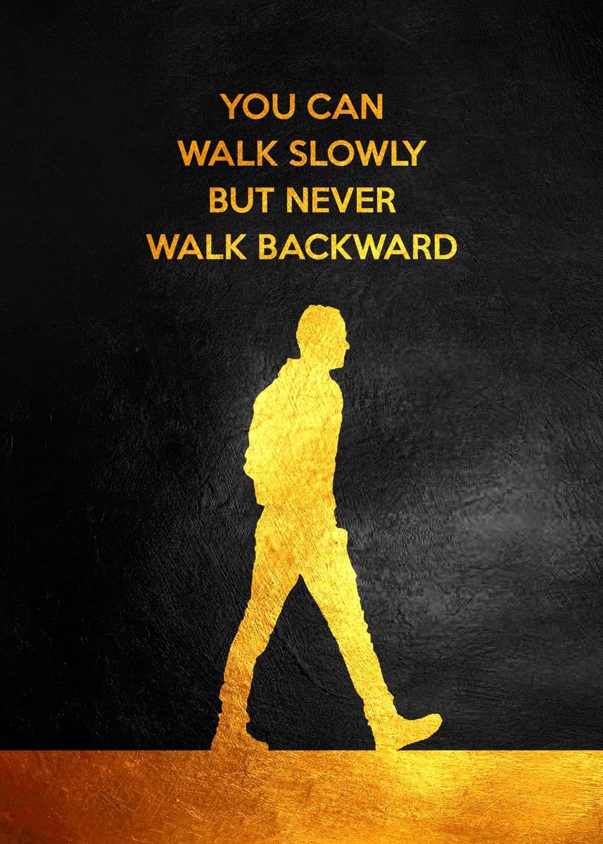 'Slowly But Surely' Poster, picture, metal print, paint by ABConcepts ...