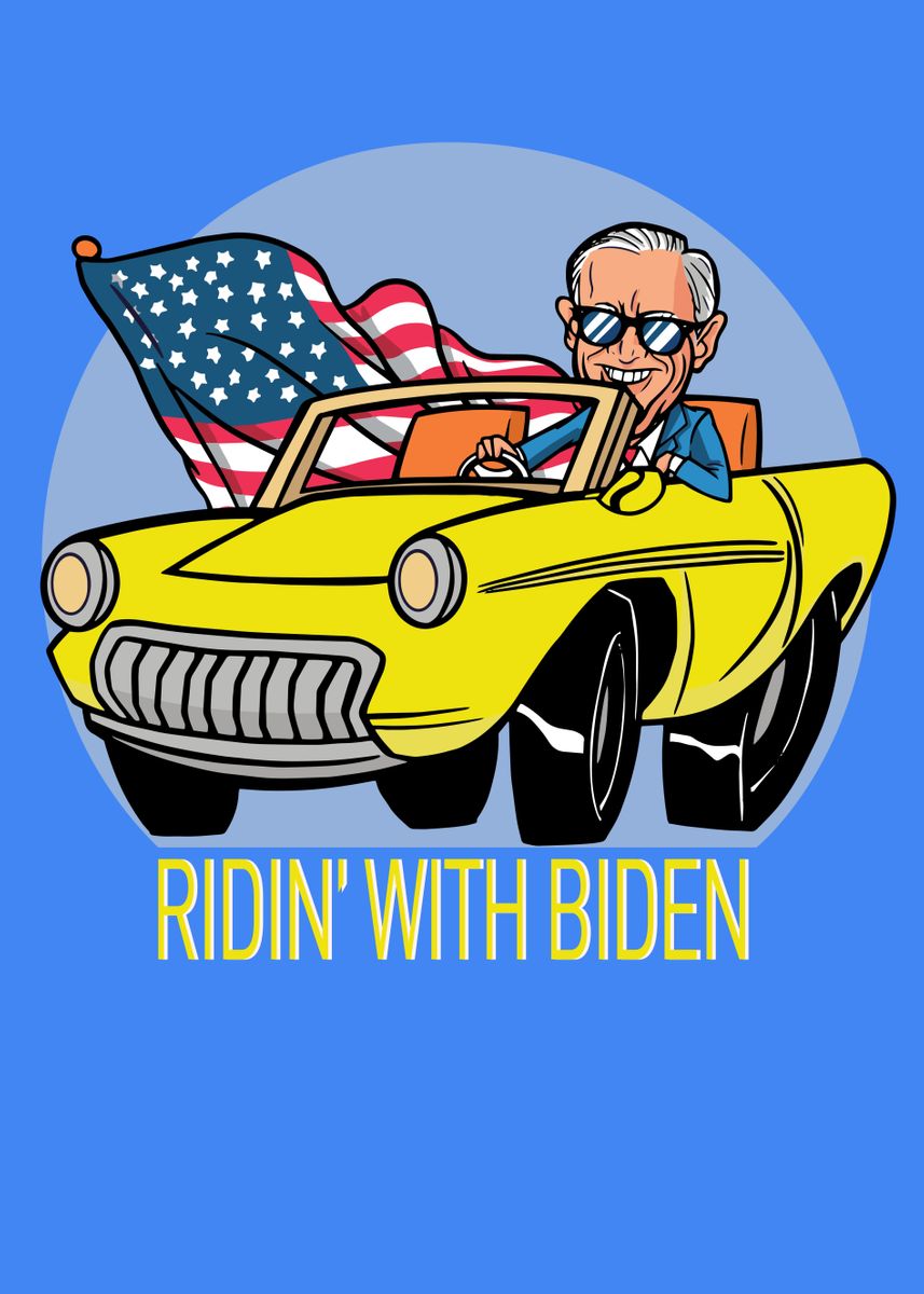 'President Biden' Poster by MrColorUp | Displate