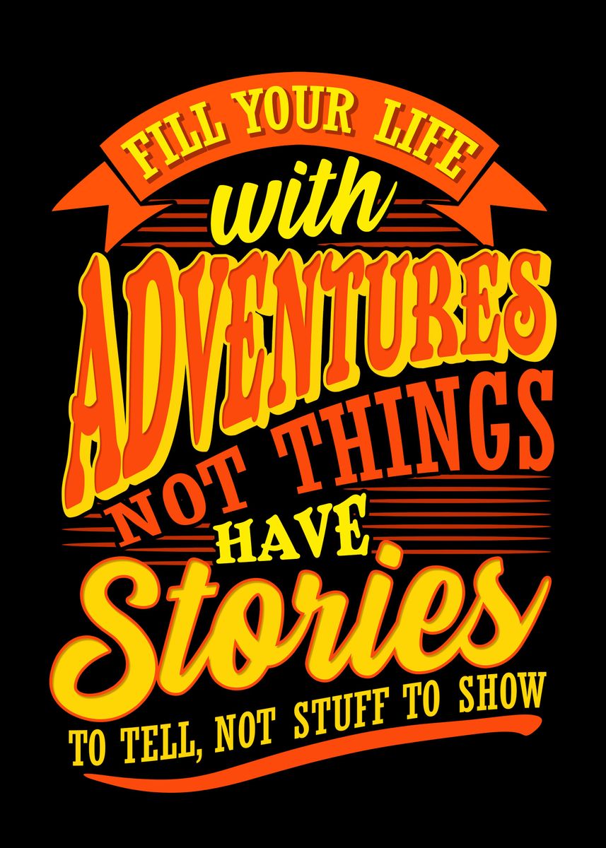 'Travel Adventures' Poster, picture, metal print, paint by Andrea ...