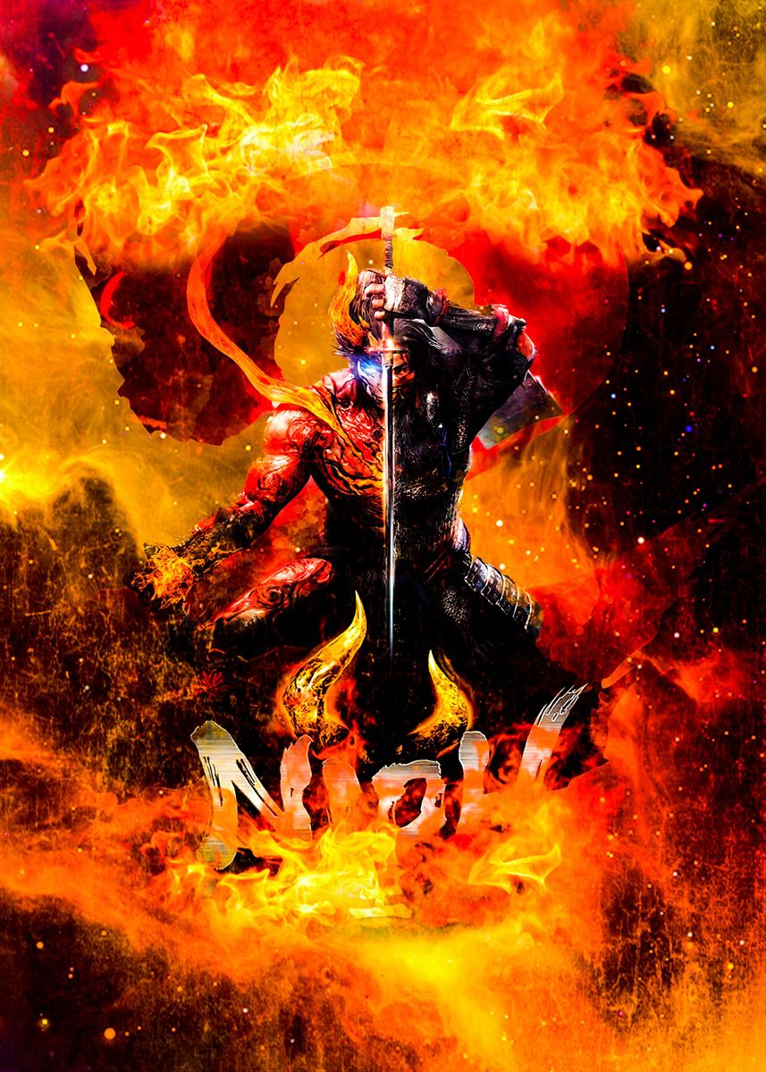 'Nioh' Poster, picture, metal print, paint by Ace | Displate