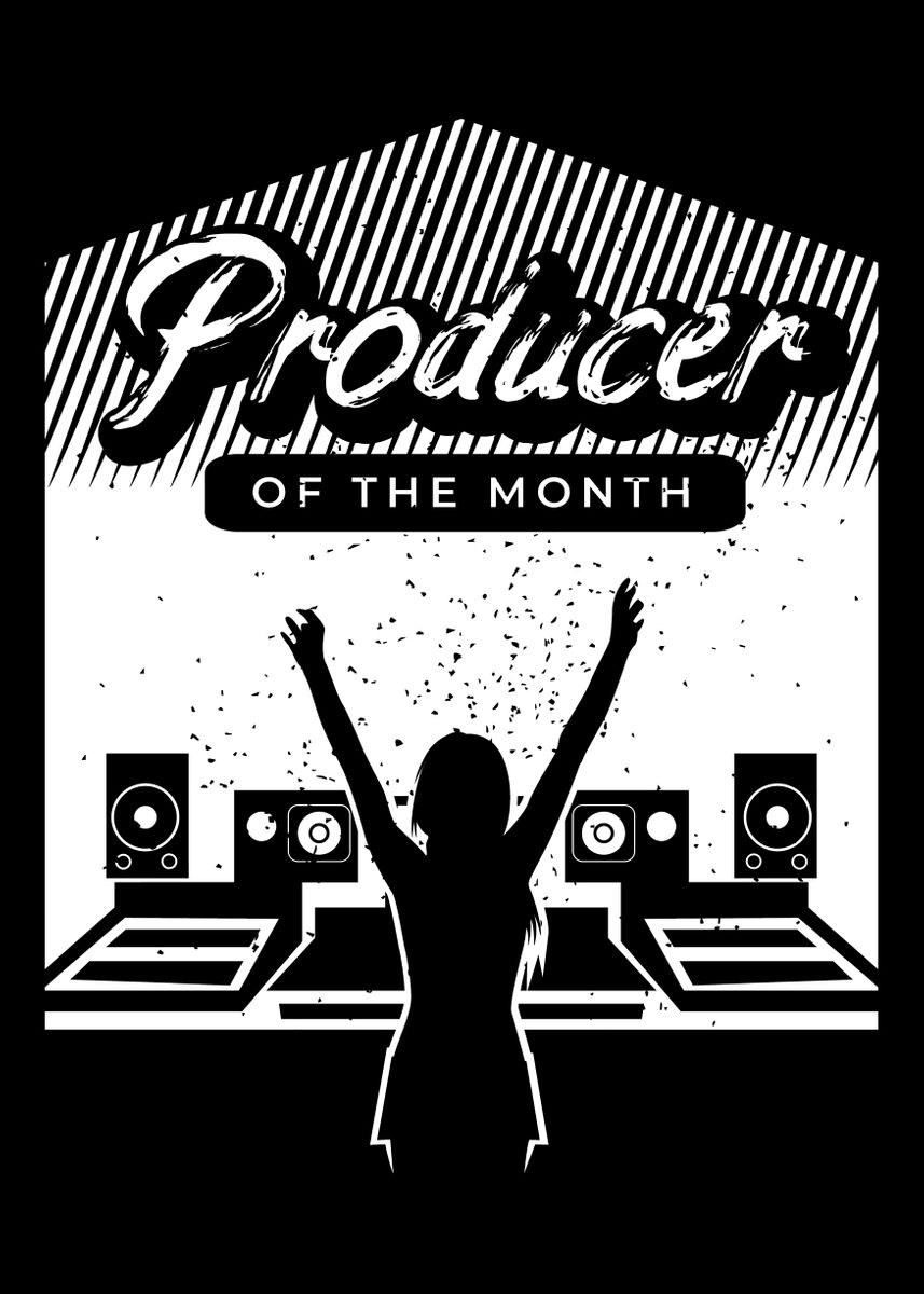 'Beat Maker Music Producer ' Poster, picture, metal print, paint by ...