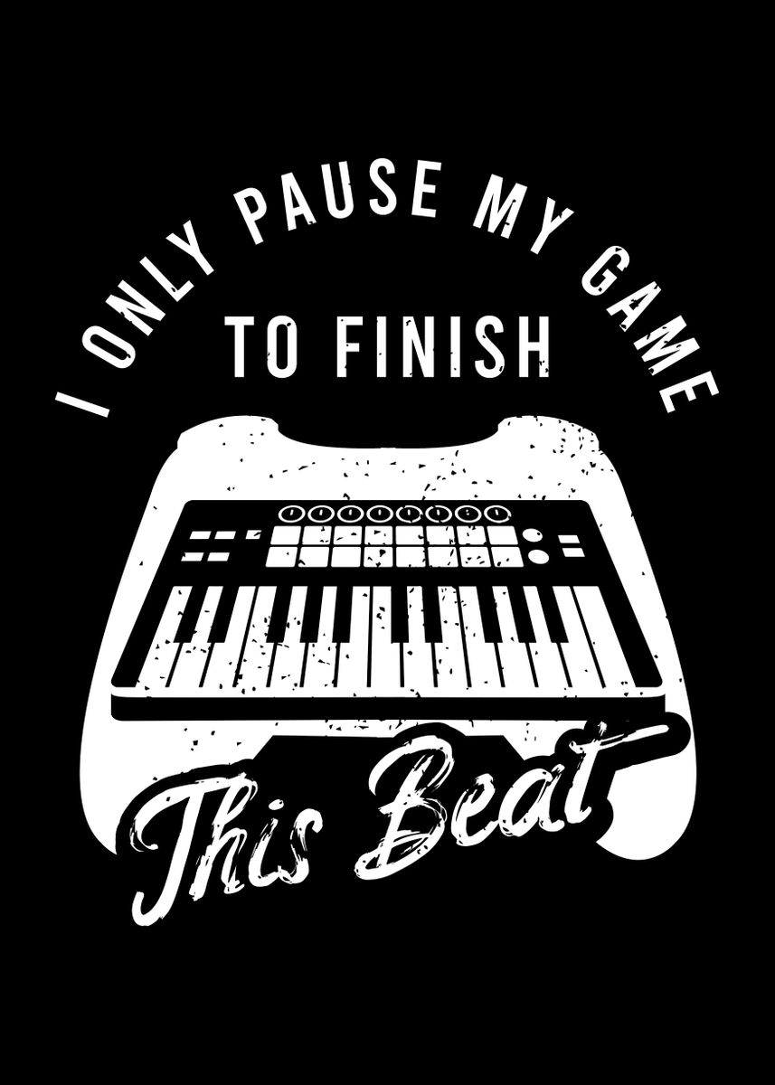 'Beat Maker Music Producer ' Poster, picture, metal print, paint by ...
