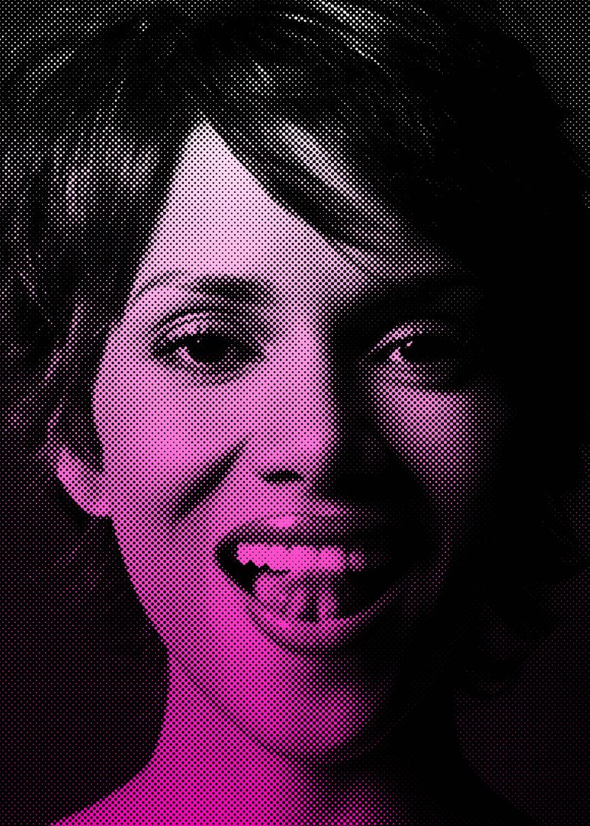 'Halle Berry' Poster, picture, metal print, paint by Aesthetic Posters ...