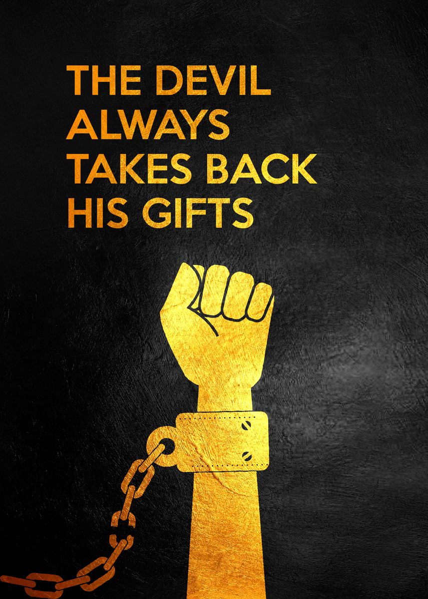 'Gift Taker' Poster, picture, metal print, paint by ABConcepts | Displate