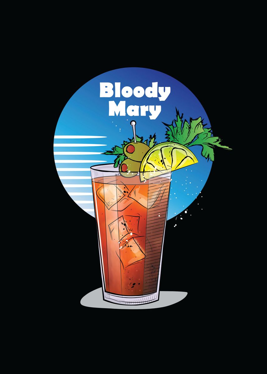 'Bloody Mary' Poster, picture, metal print, paint by One Piece WRLD ...