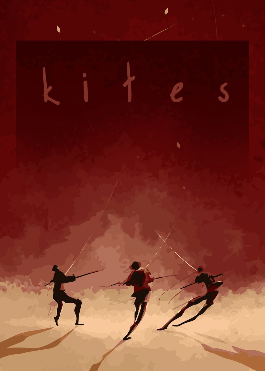 'Kites' Poster by color gum | Displate