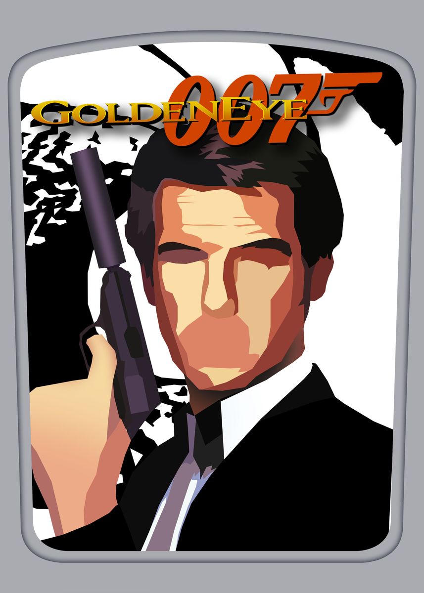 'Goldeneye N64' Poster, picture, metal print, paint by Minemax Posters ...