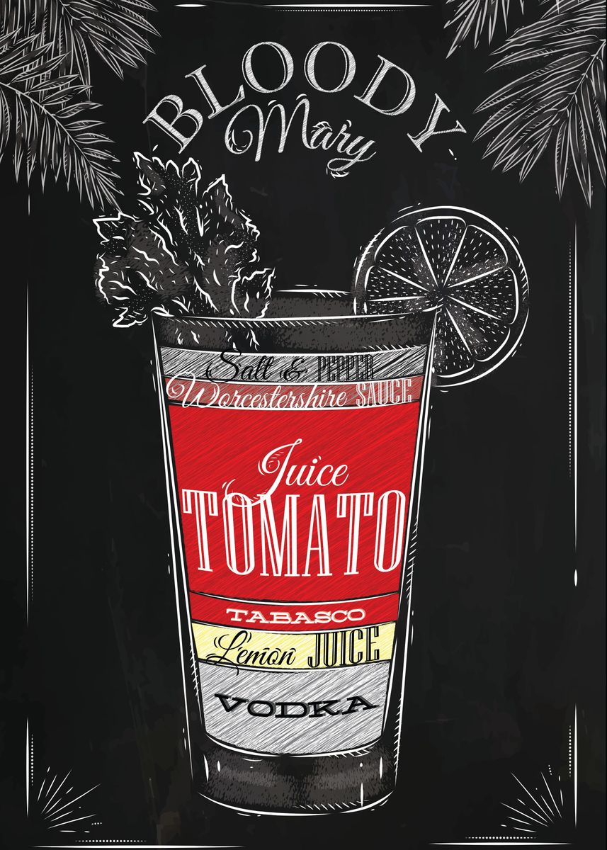 'Bloody Mary' Poster, picture, metal print, paint by One Piece WRLD ...