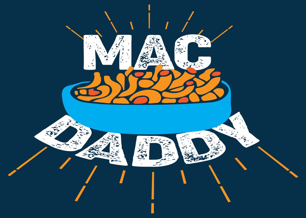 'Mac Daddy' Poster by Sabine Langer | Displate
