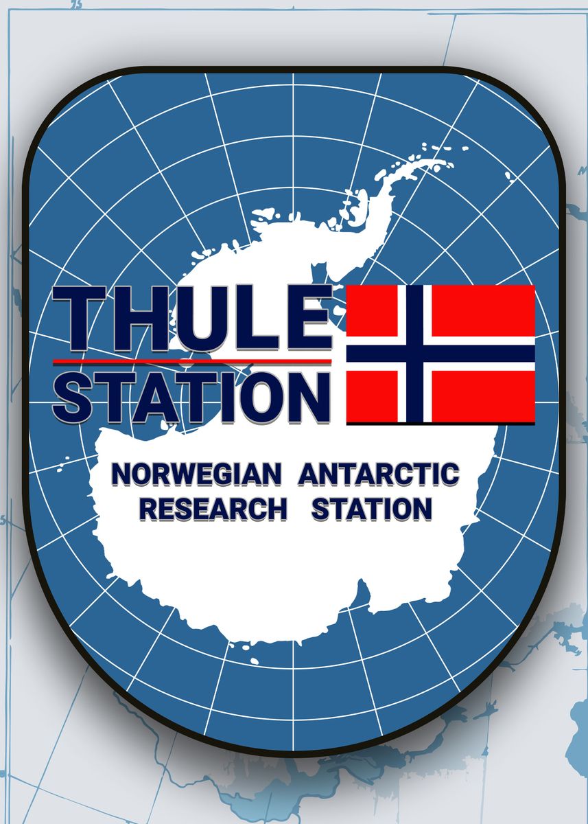 'Thule Station The Thing' Poster, picture, metal print, paint by Pieter ...