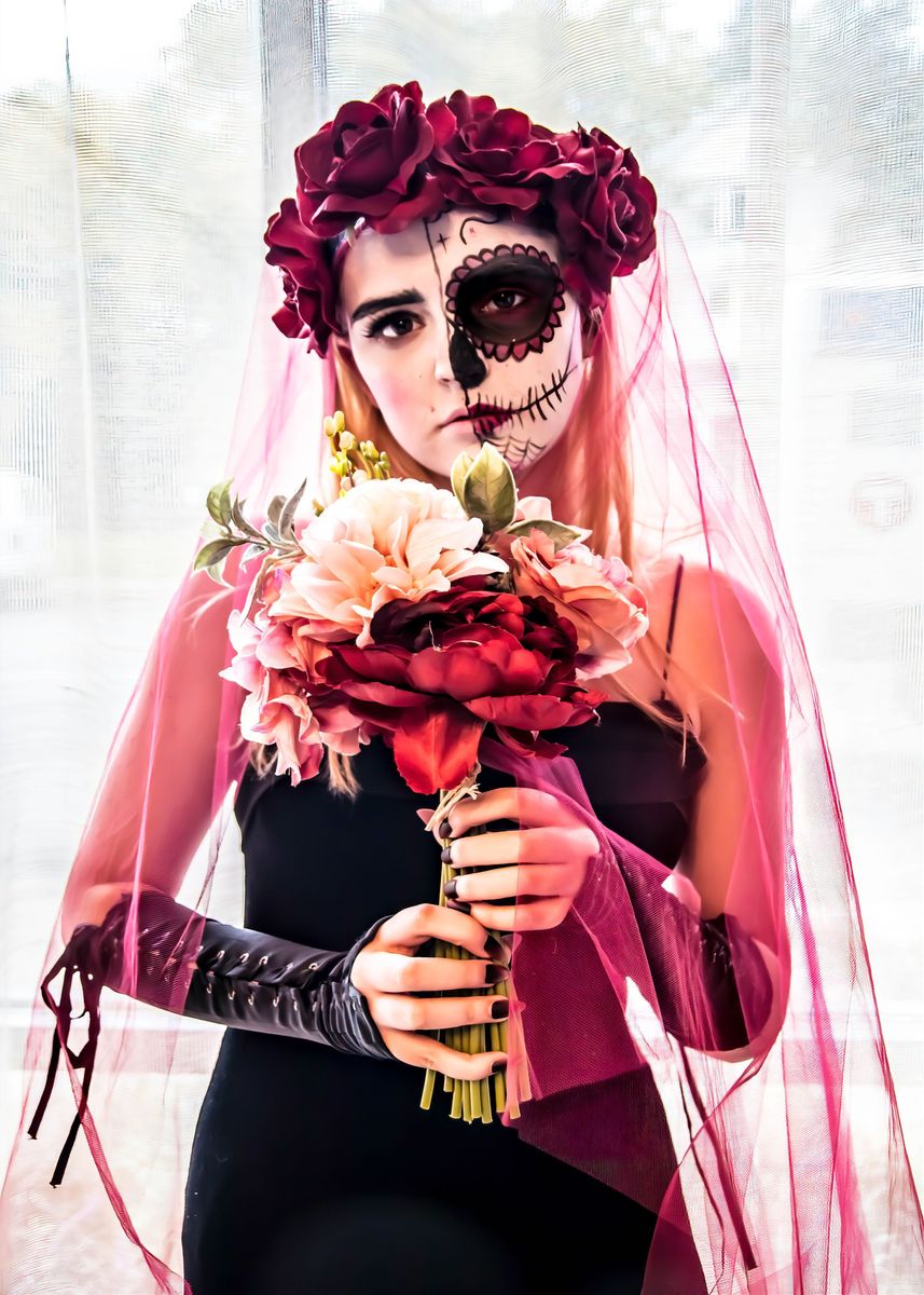 'The Bride' Poster, picture, metal print, paint by Quietstorm | Displate