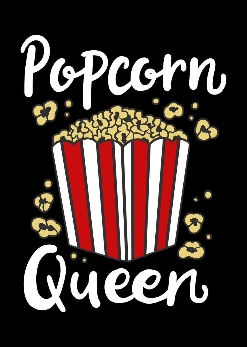 'Popcorn' Poster by Mealla | Displate