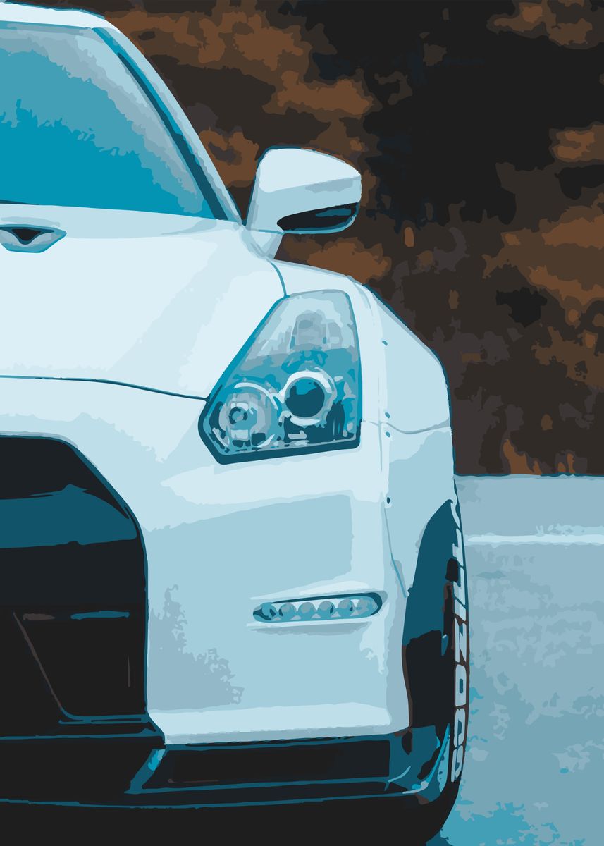 'Car 06' Poster, picture, metal print, paint by M Art | Displate