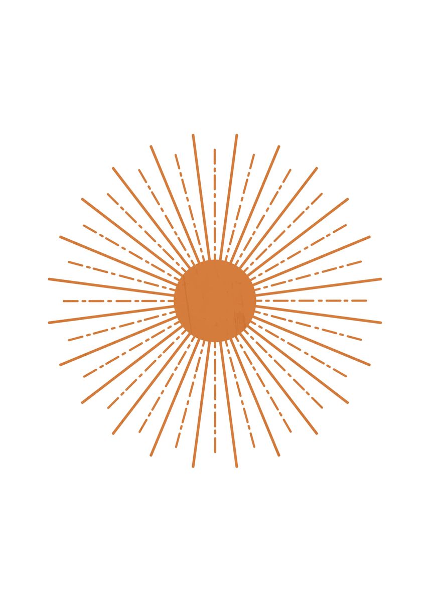 'Sunny' Poster, picture, metal print, paint by Abner Venasquez | Displate