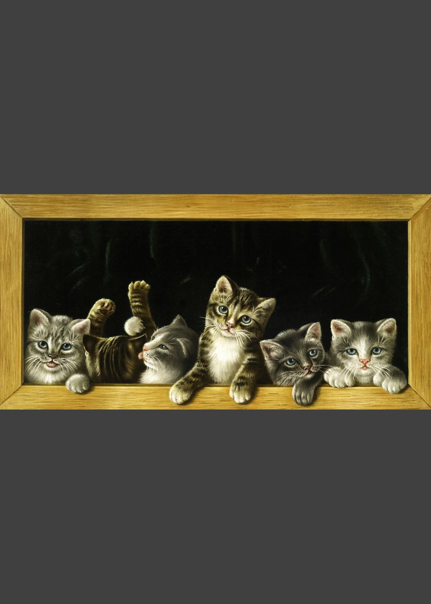 'cats' Poster by thetshirtshop2020 | Displate