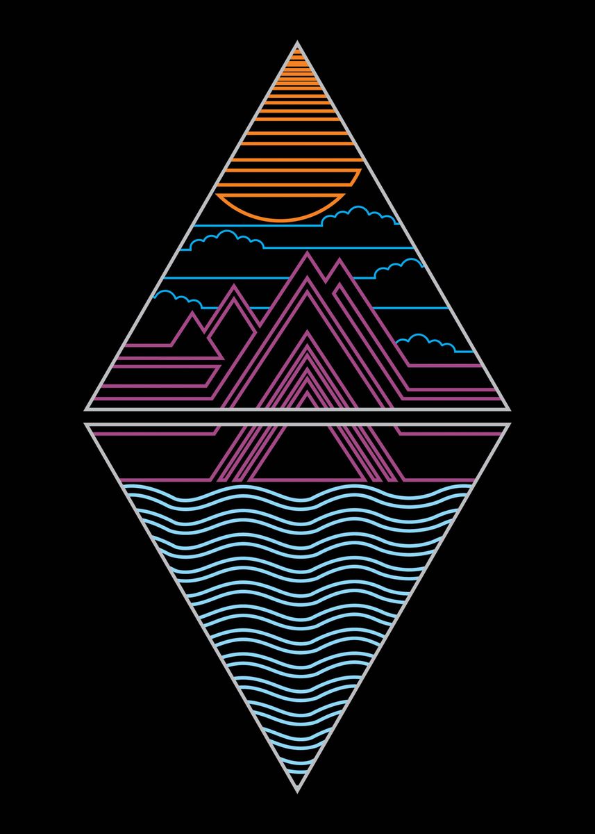 'Wild elements ' Poster, picture, metal print, paint by jun salazar ...