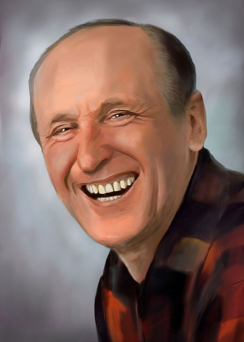 'Bourvil Andre Robert Raim' Poster, picture, metal print, paint by ...