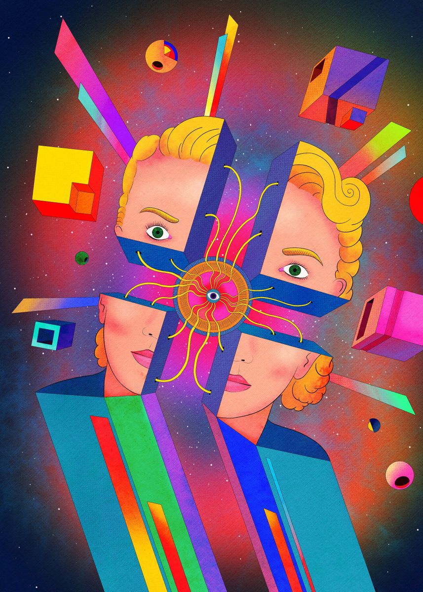 'Assumed Identity' Poster by Patrick Quirke | Displate