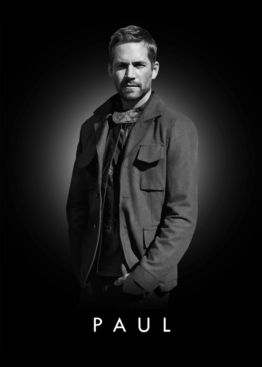 'Paul Walker' Poster by Bo Kev | Displate