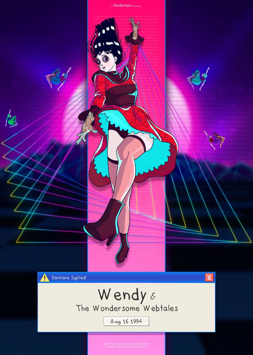 'Wendy Poster' Poster by Adam Sklar | Displate