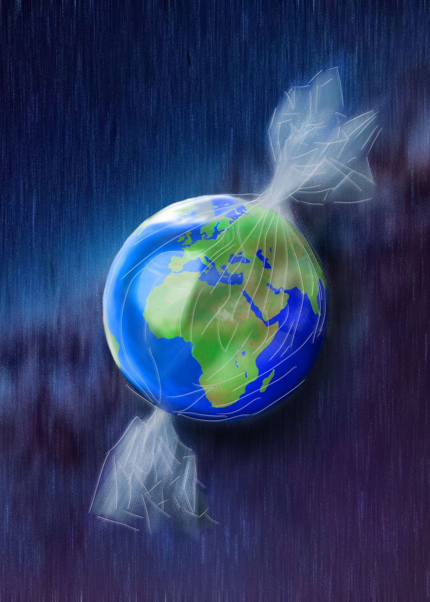 'Plastic World' Poster, picture, metal print, paint by Enigma Art ...