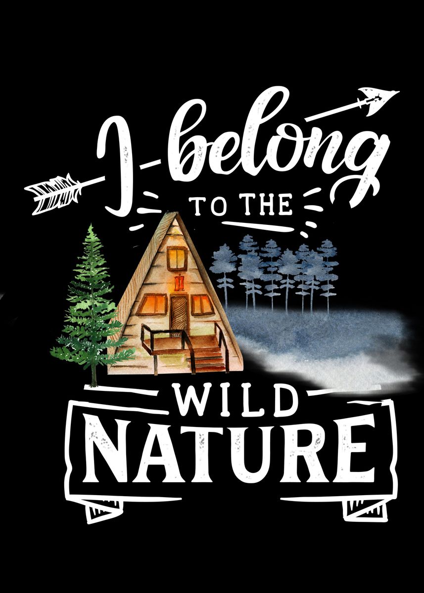 'Wild nature' Poster by Juliana RW | Displate