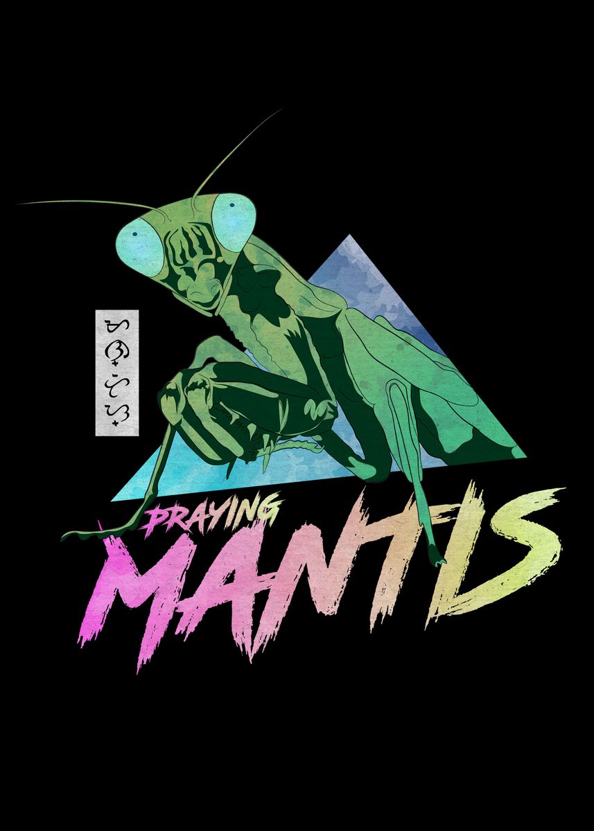 'Praying Mantis' Poster by Thor Reyes | Displate