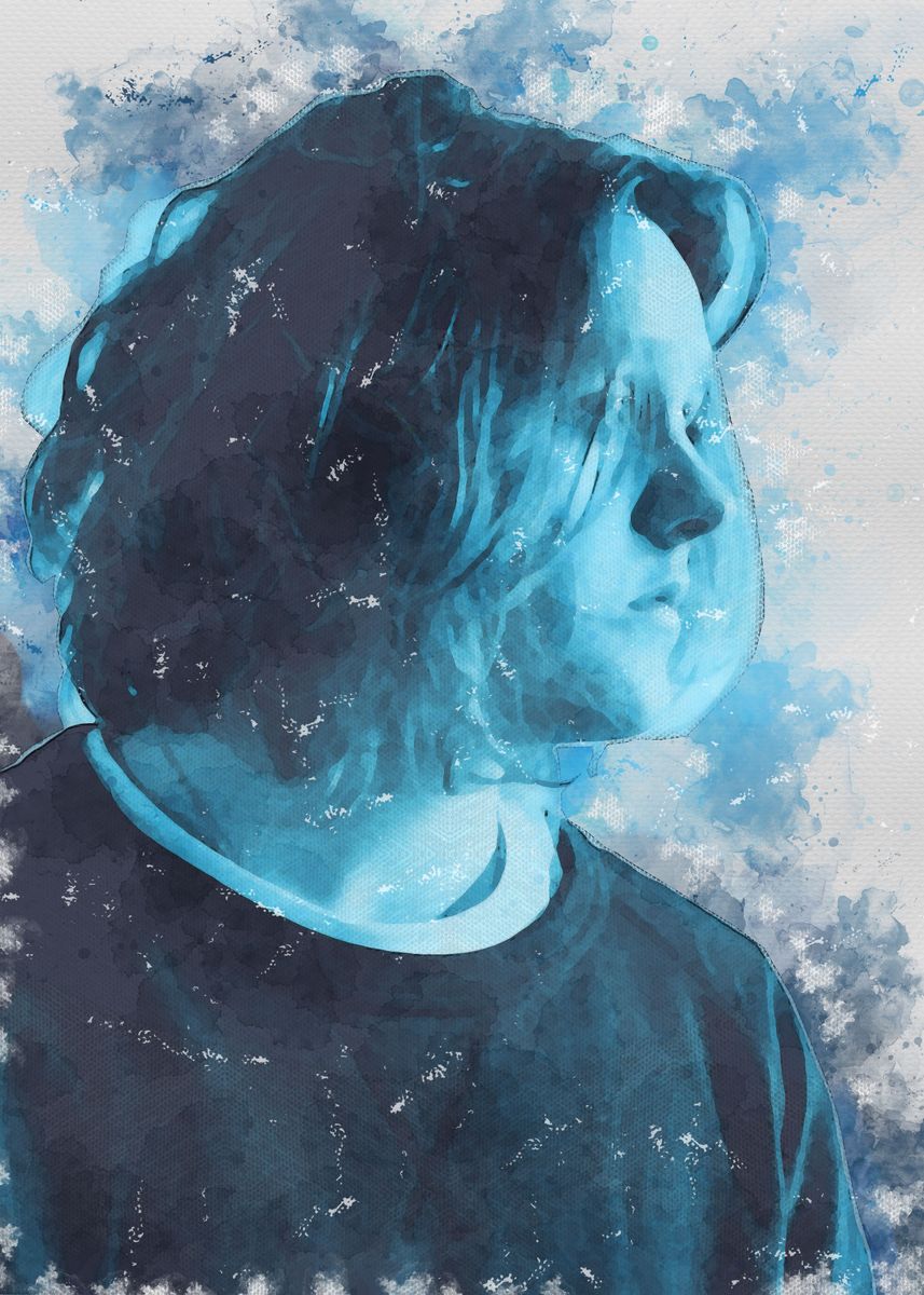 'Lewis Capaldi' Poster, picture, metal print, paint by Poster worldwide ...