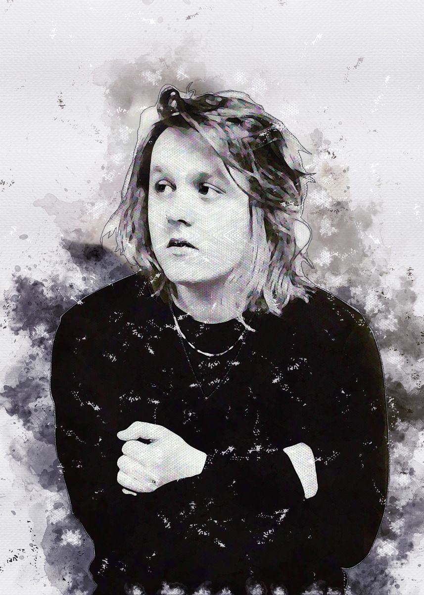'Lewis Capaldi' Poster, picture, metal print, paint by Poster worldwide ...