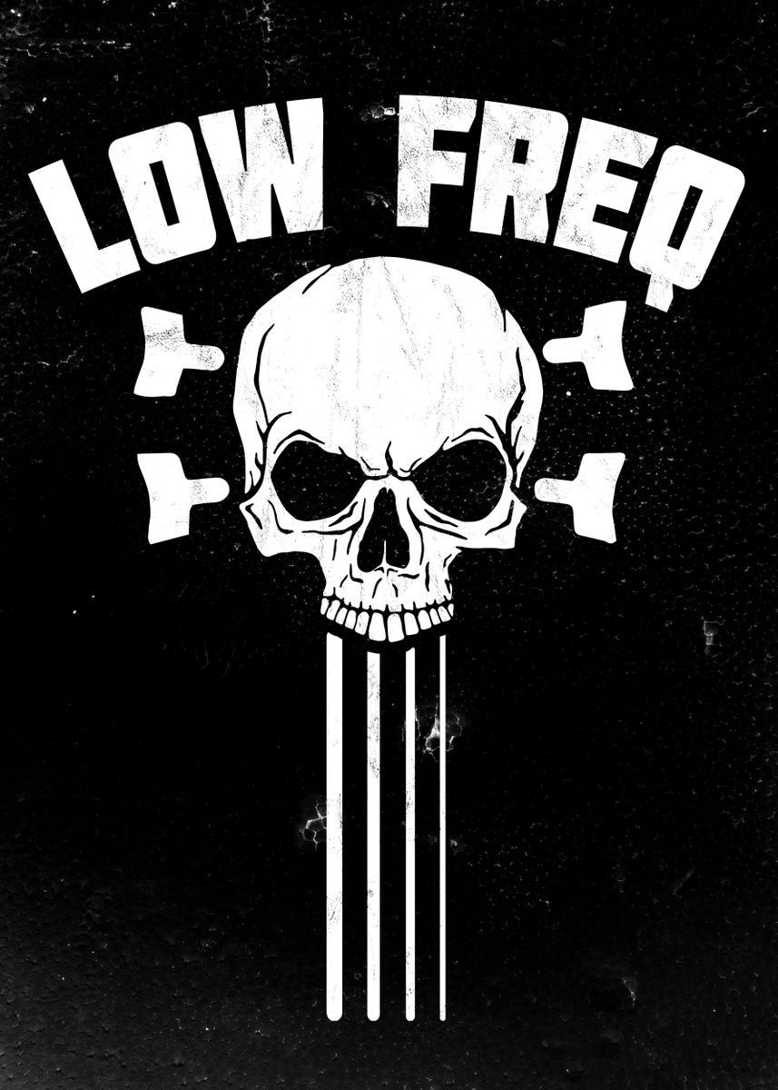 'Low Frequencies Bassist' Poster, picture, metal print, paint by RAWWR ...