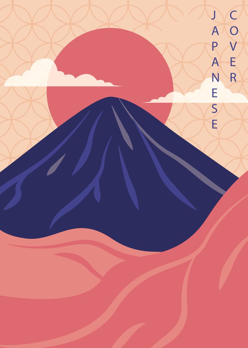 'Minimalist Japanese' Poster by Game On | Displate