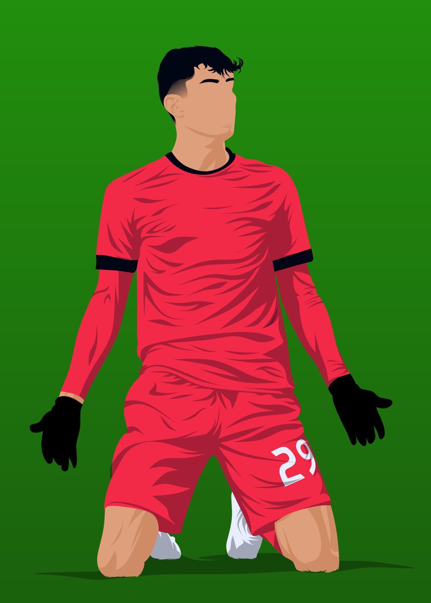 'Kai Havertz' Poster by Miracle Studio | Displate
