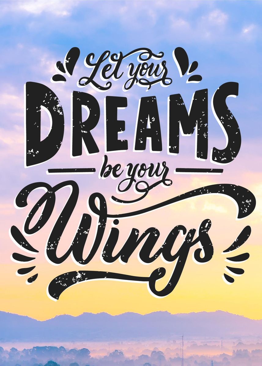 'Inspirational Message' Poster, picture, metal print, paint by Anti ...