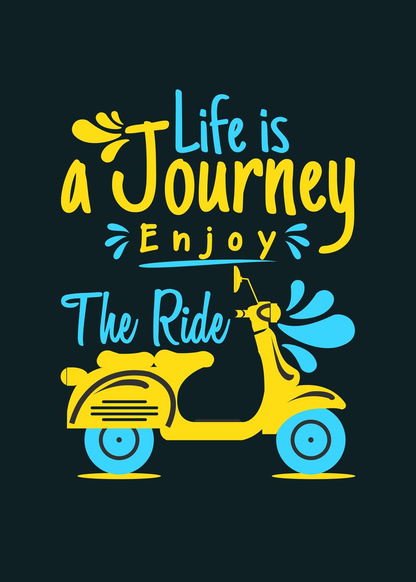 'Inspirational Message' Poster, picture, metal print, paint by One ...