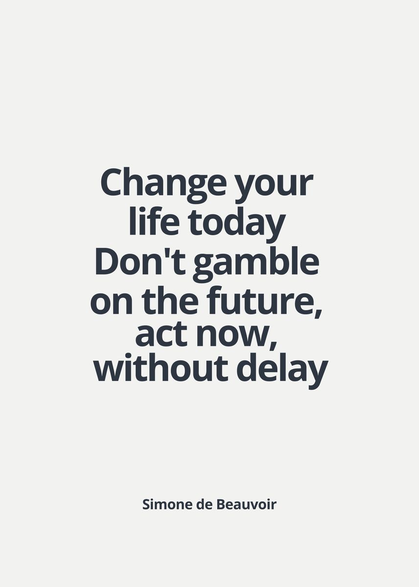 'Dont Gamble' Poster, picture, metal print, paint by inkajaba | Displate