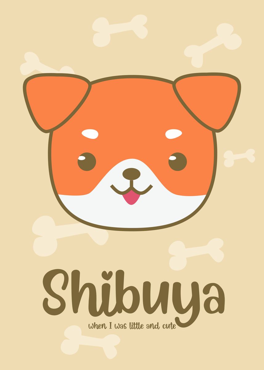 'Shibuya' Poster, picture, metal print, paint by Black Sketch Drwing ...