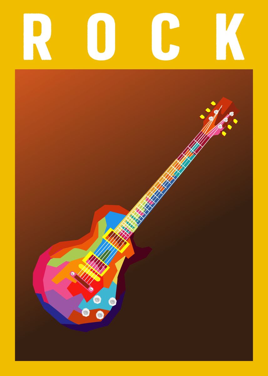 'rock poster' Poster, picture, metal print, paint by setiyadi setiyadi ...