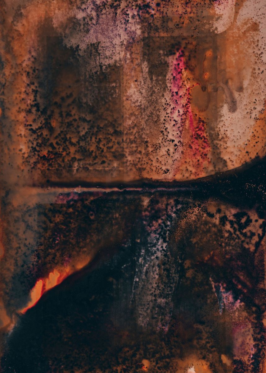 'Abstract Grunge' Poster by Five Senses Art | Displate