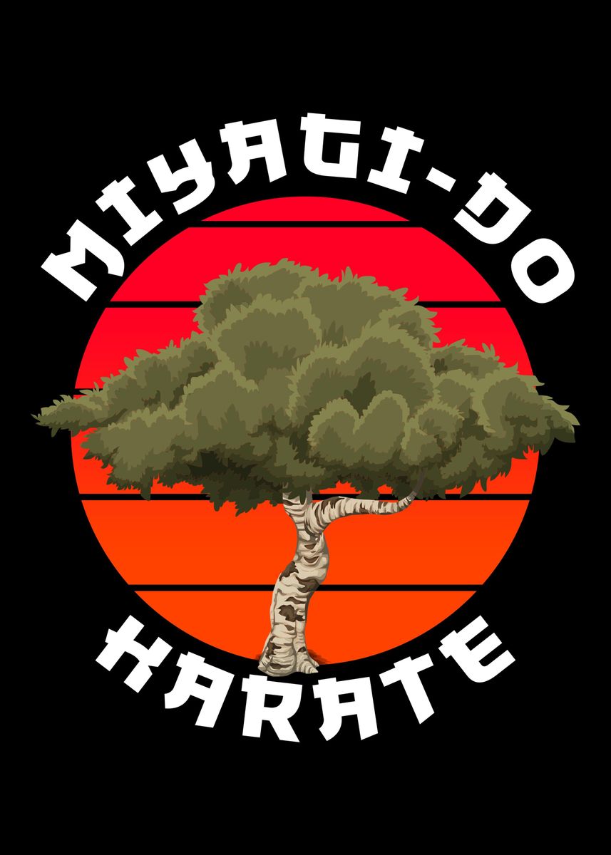 'Miyagi Do Karate' Poster, picture, metal print, paint by Cooldruck ...